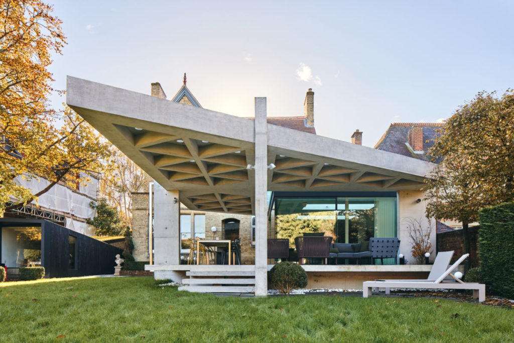 Gazebo Concreto - Adrian James Architects Oxford