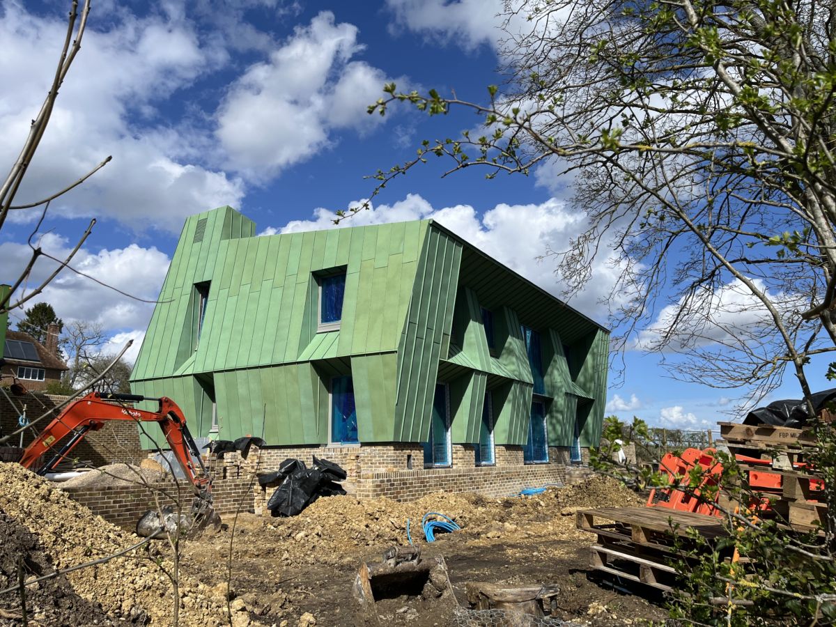 Easter site visit to Copper Bottom - Adrian James Architects Oxford