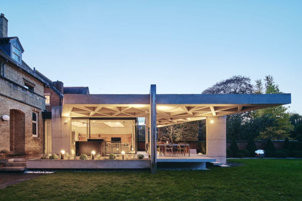 Gazebo Concreto - Adrian James Architects Oxford